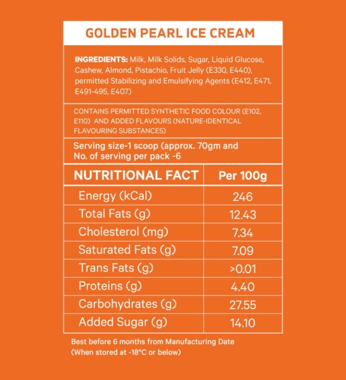 Golden Pearl – Valentina Icecream